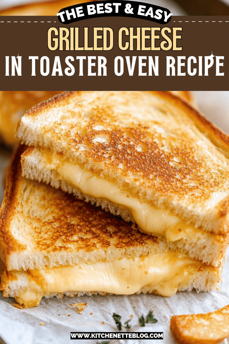 Make Grilled Cheese in Toaster Oven Recipe