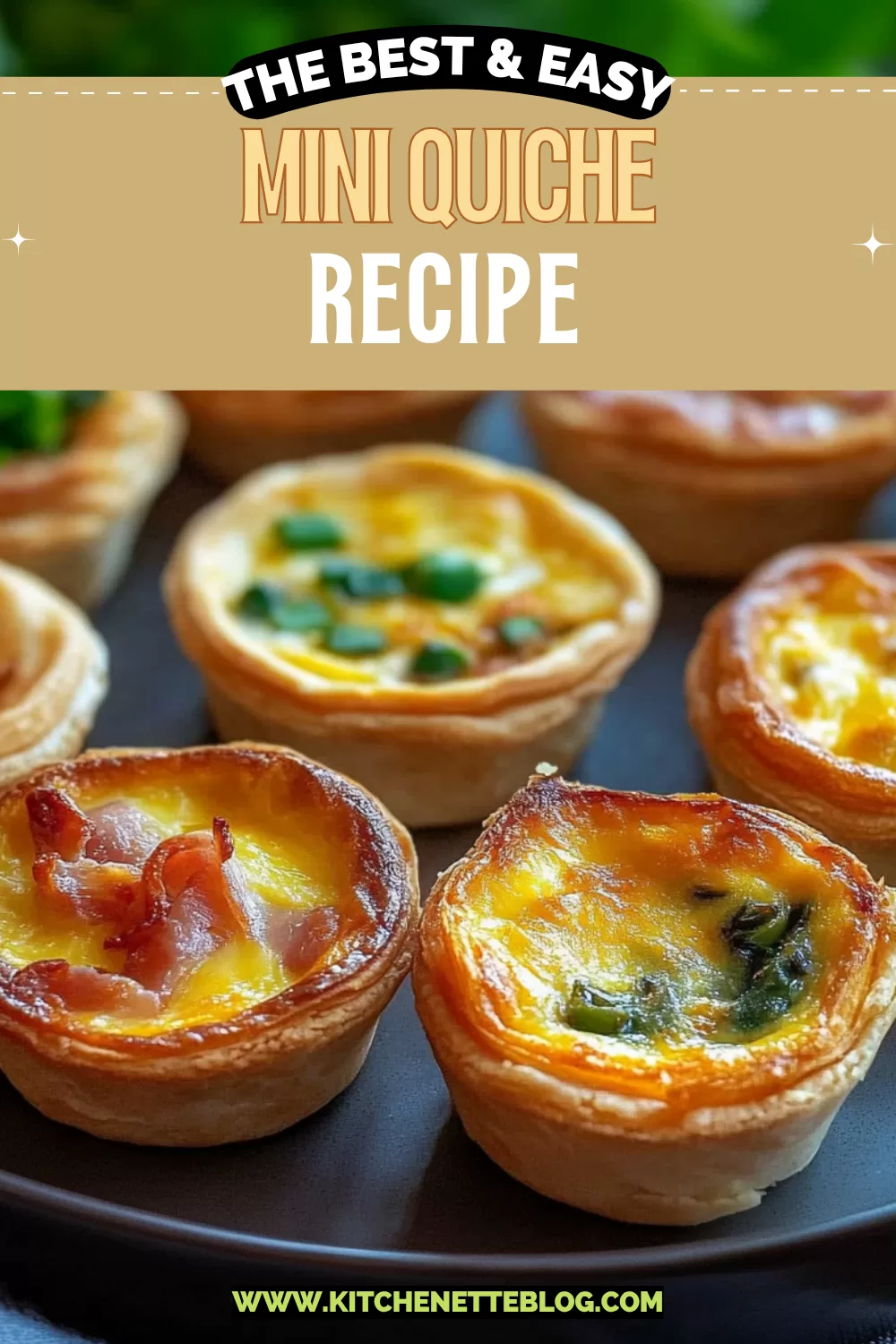 Mini Quiche Recipe for Oven Baking